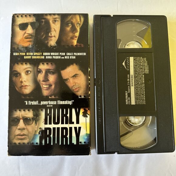 Media | Hurly Burly Vhs Sean Penn Robin Wright Kevin Spacey Meg Ryan ...